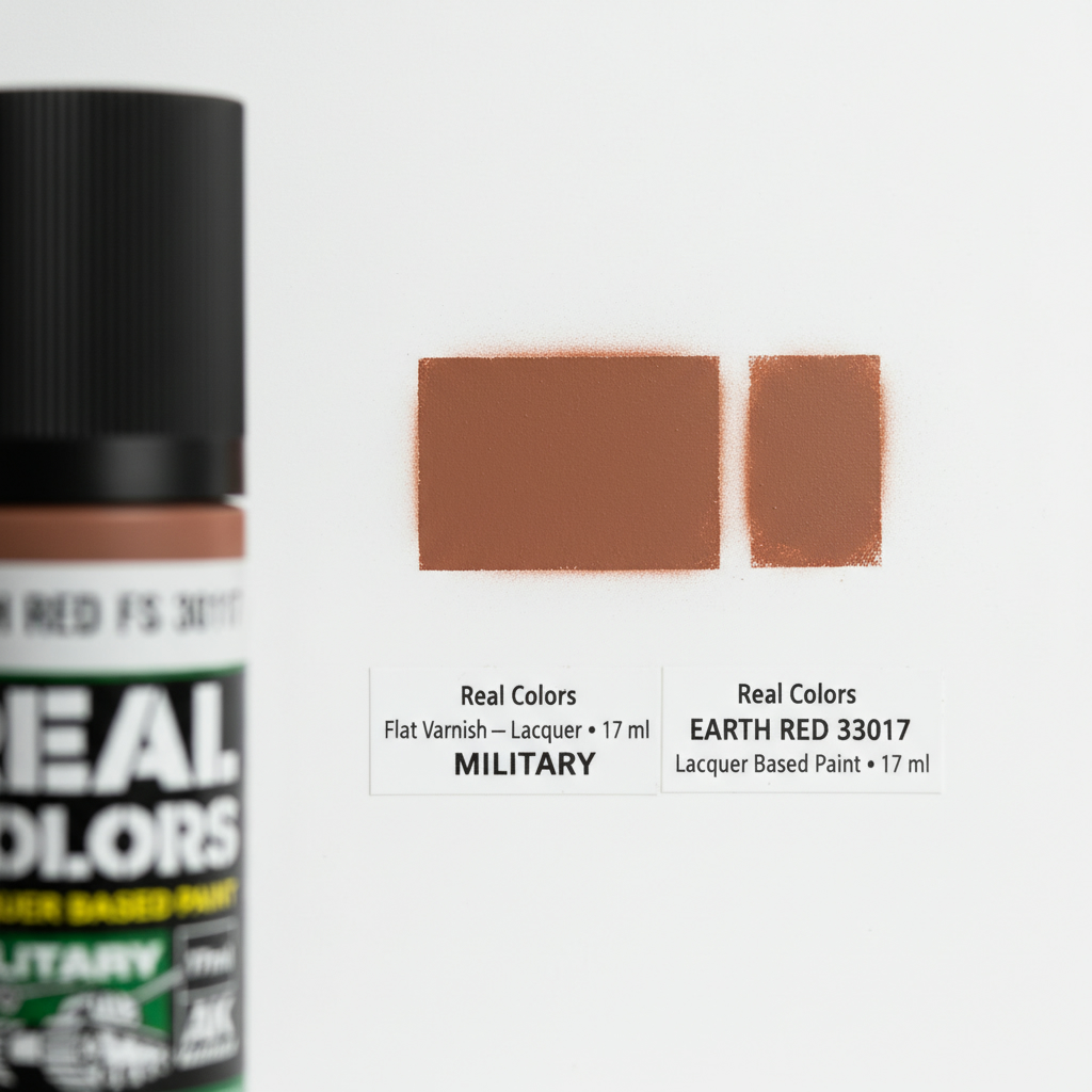 AK Interactive Real Colors Military Earth Red FS 30117 17ml RC893 ...