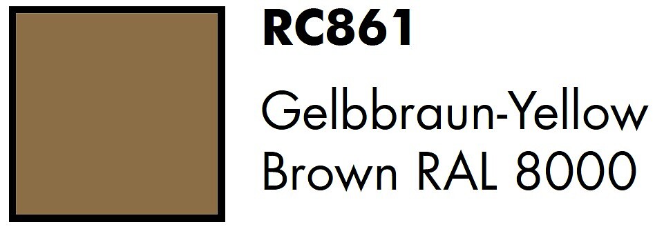AK Interactive Real Colors Military Gelbbraun-Yellow Brown RAL 8000 ...