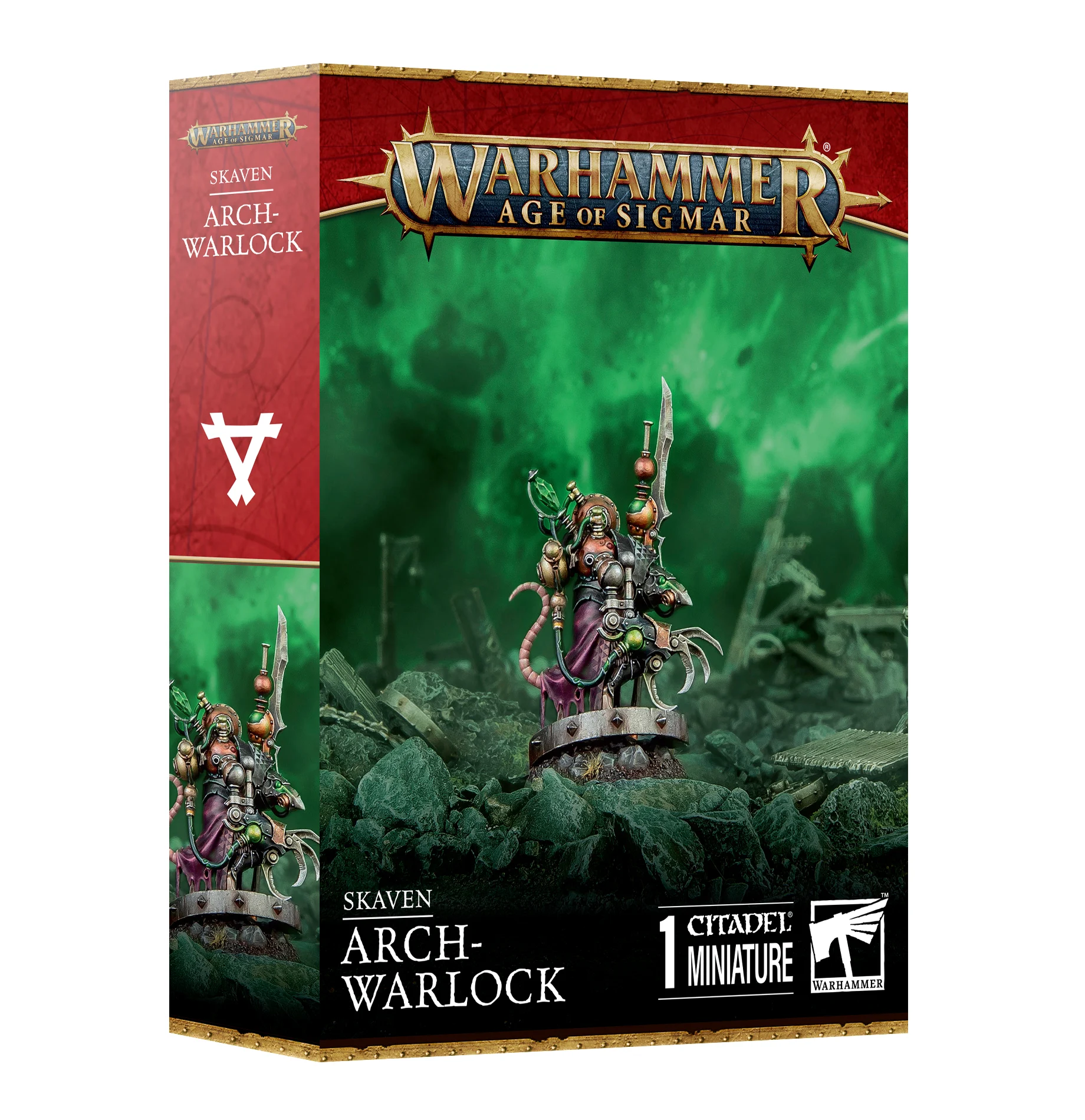 Spearhead Skaven Arch-Warlock 90-48 Age of Sigmar Warhammer • Canada's ...