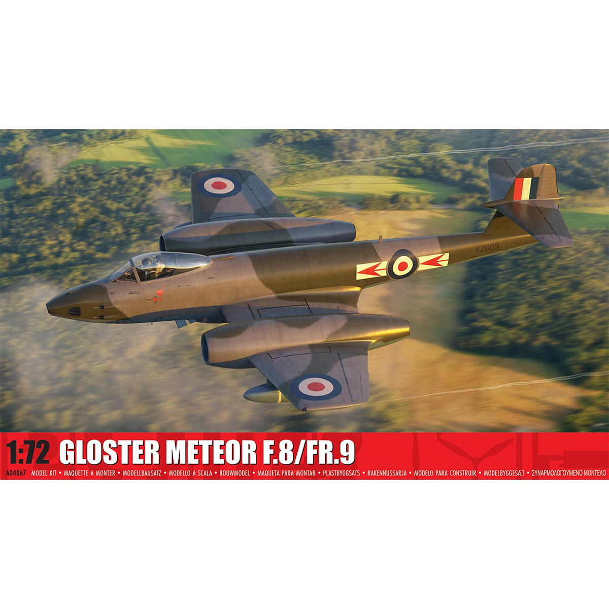 Airfix Gloster Meteor F.8/FR.9 1/72 Scale A04067 • Canada's largest ...