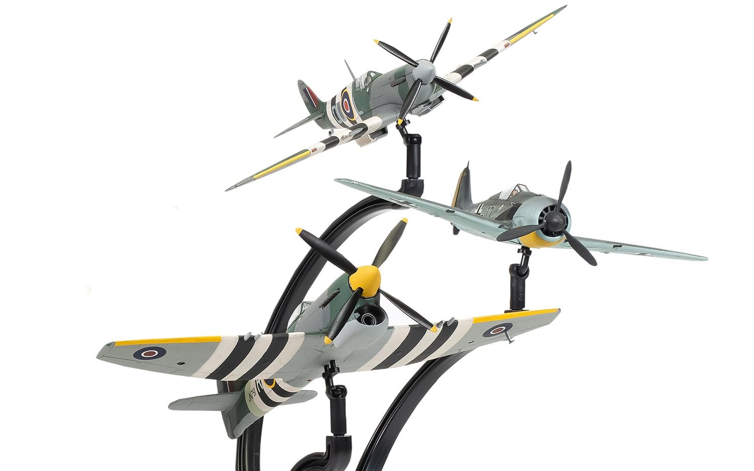 Airfix D-Day Fighters Set of 5 Planes 1/72 Scale A50192 Model Set ...