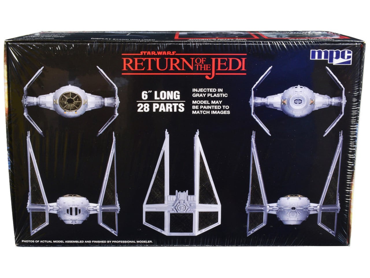 MPC Star Wars Return of the Jedi Tie Interceptor 1/51 Scale MPC989 ...
