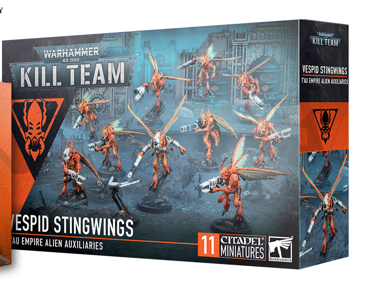 Kill Team Vespid Stingwings T'au Empire Alien Auxiliaries 103-51 ...