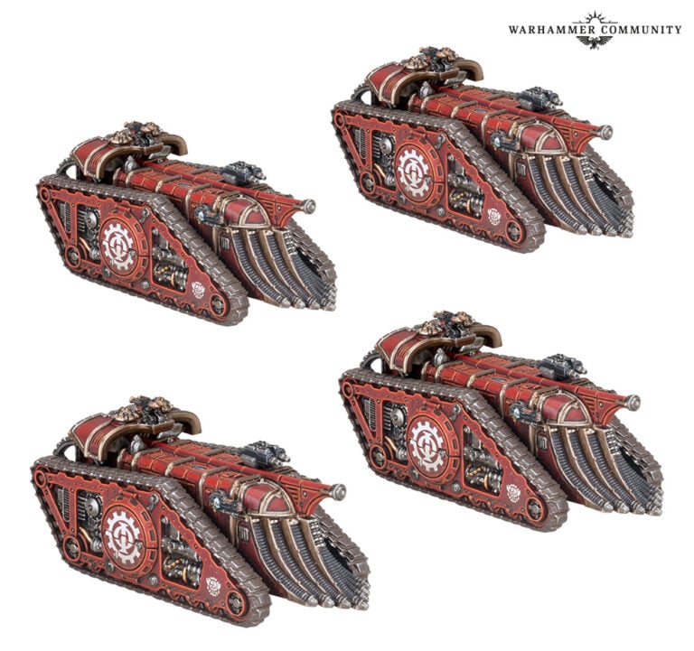 Legions Imperialis Mechanicum Triaros Squadron 03-76 Warhammer The ...