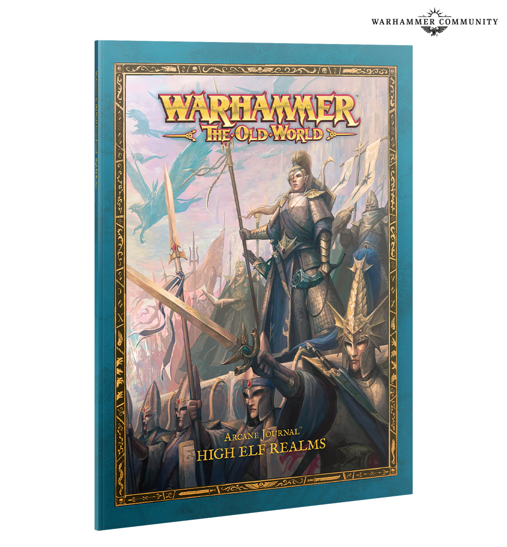 Arcane Journal High Elf Realms Softback 13-01 The Old World Warhammer ...