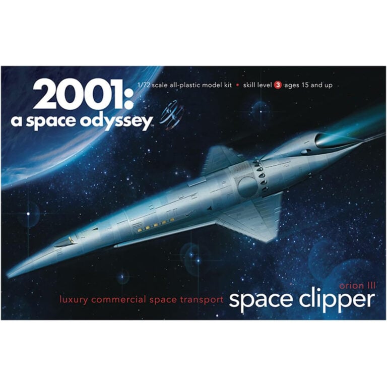 Moebius Models 2001 Space Odyssey Orion III Space Clipper 1/72 Scale ...
