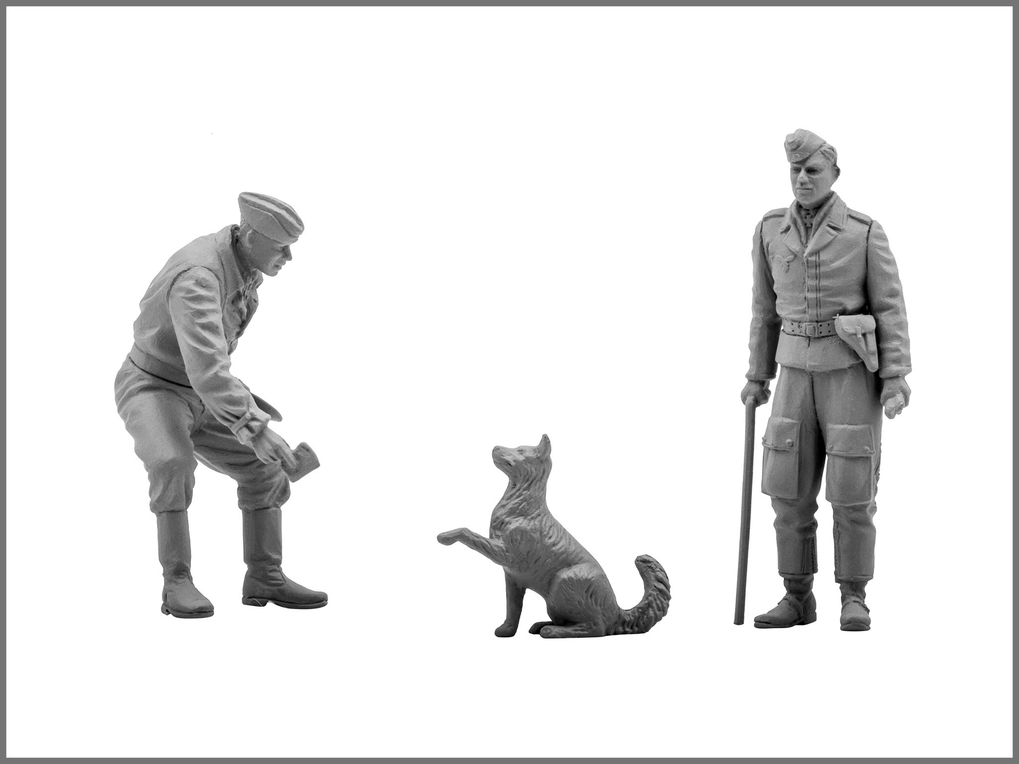 ICM German Luftwaffe Ground Personnel 1939-1945 7 Figures - Staff ...