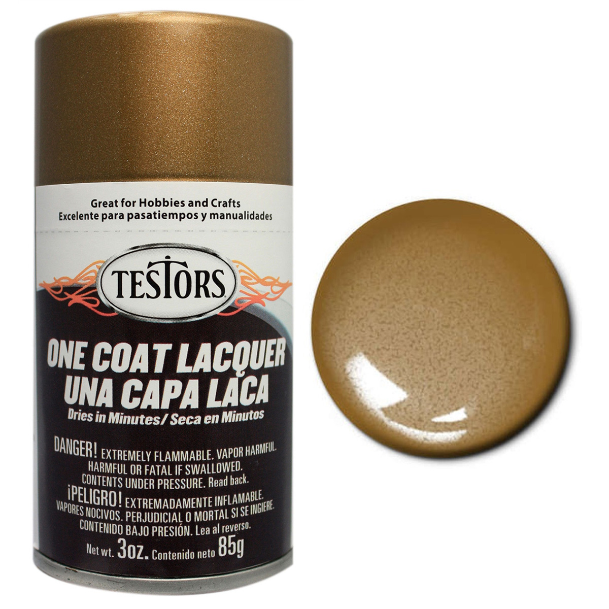 Testors Enamel Spray Paint Bronze Gloss 3oz 1847MT • Canada's largest ...
