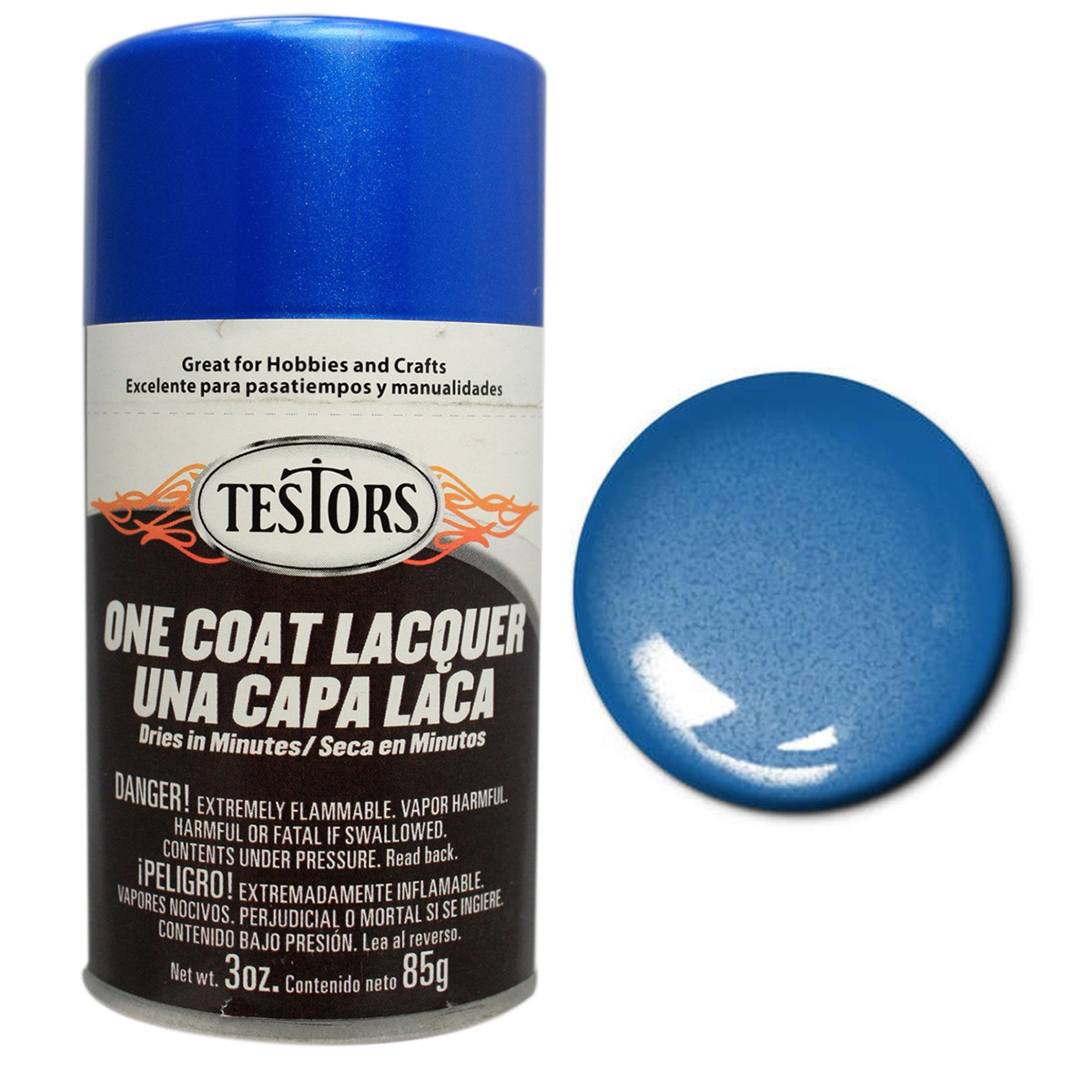 Testors Enamel Spray Paint Star-Spangled Blue Gloss 3oz 1843MT • Canada ...