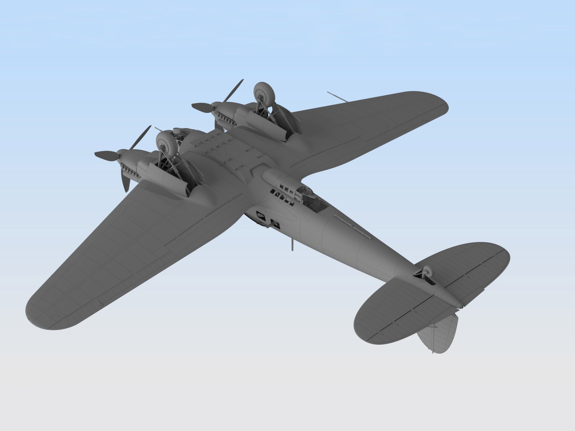 ICM He 111H-16 WWII German Bomber 1/48 Scale 48263 • Canada's largest ...