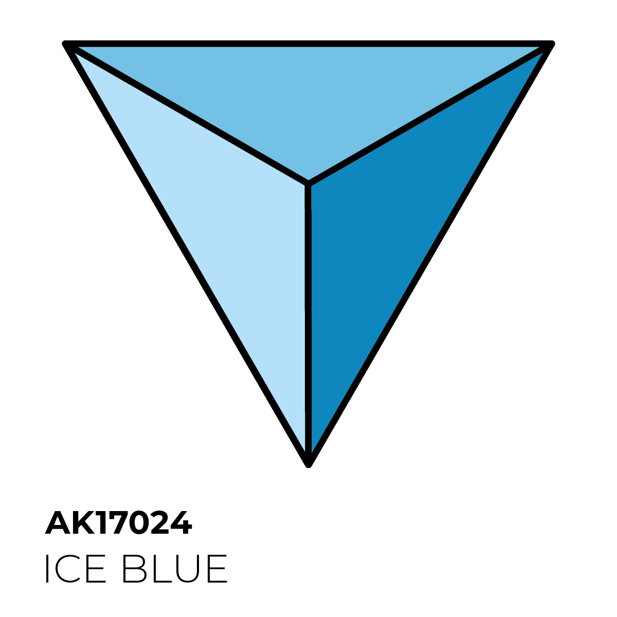 AK Interactive Quick Gen Ice Blue 18ml AK17024 • Canada's largest ...