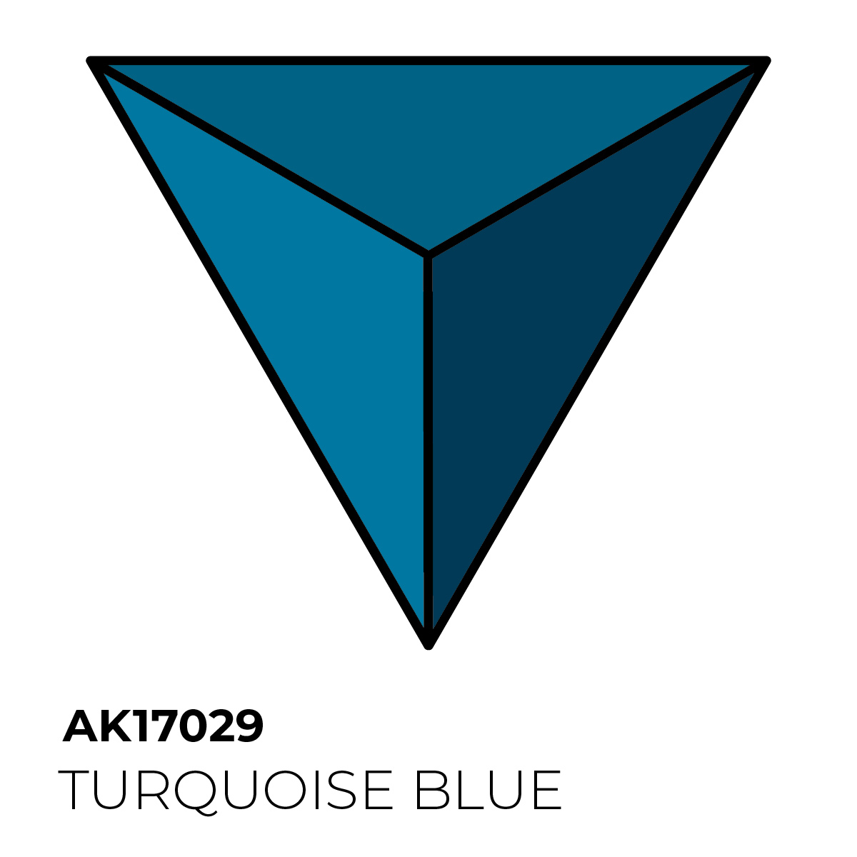 AK Interactive Quick Gen Turquoise Blue 18ml AK17029 • Canada's largest ...