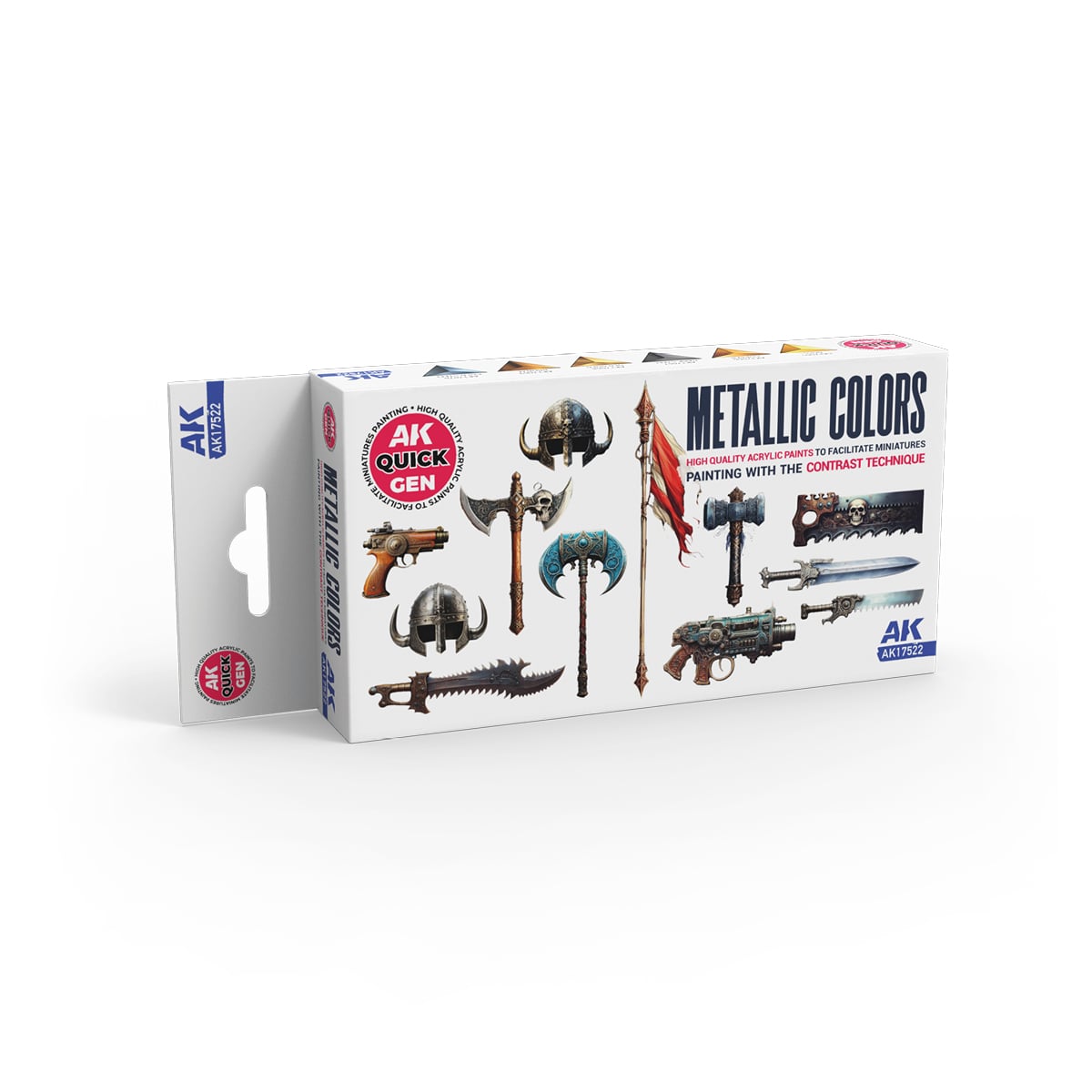 AK Interactive Quick Gen Metallics Set of 6 AK17522 • Canada's largest ...