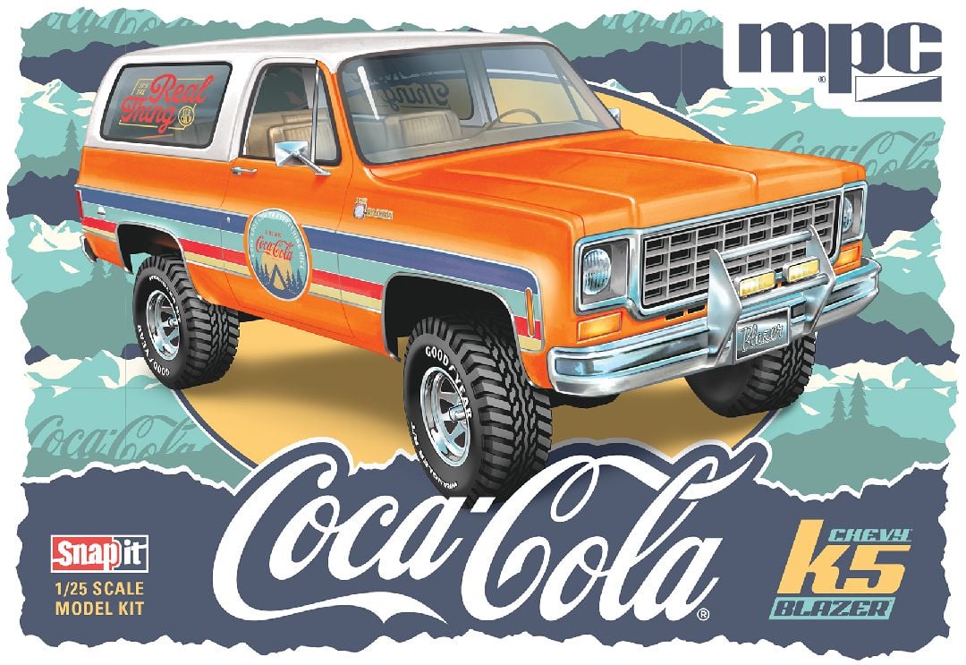 MPC Chevy K5 Blazer Super Snap Coca-Cola 1/25 Scale MPC1022 • Canada's ...