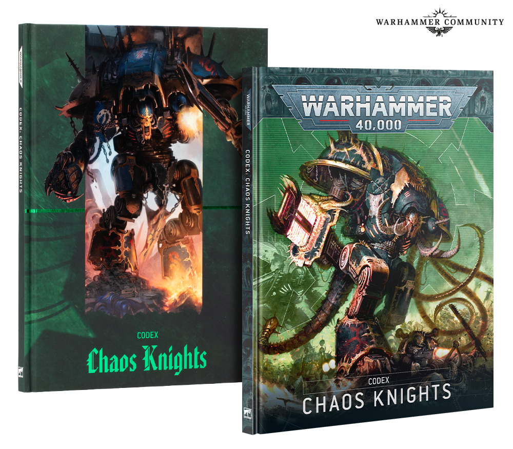 Chaos Knights Codex Hardback 43-18 Warhammer 40000 • Canada's largest ...
