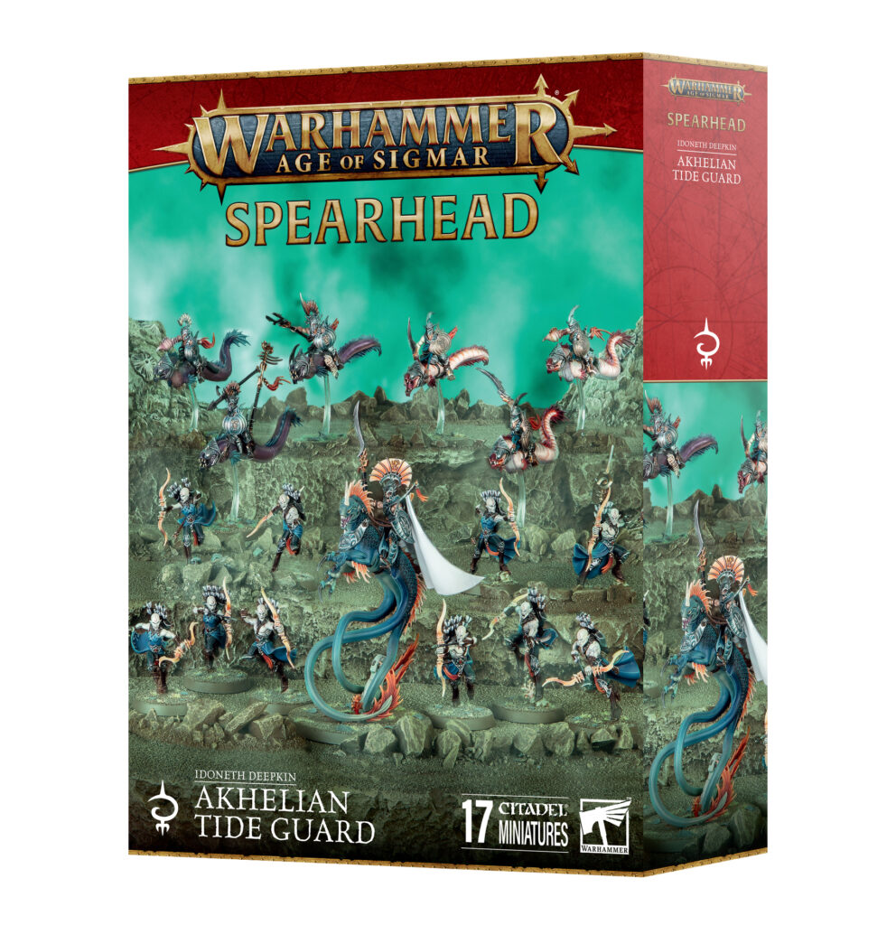Idoneth Deepkin Spearhead Akhelian Tide Guard 70-873 Age of Sigmar ...