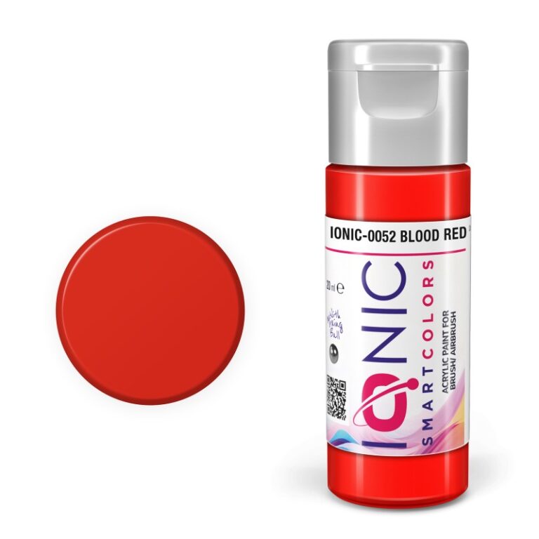 Ionic Blood Red Smart Acrylic Paint 20ml IONIC-0052 • Canada's largest ...