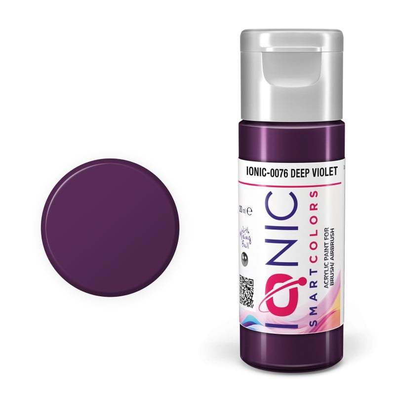 Ionic Deep Violet Smart Acrylic Paint 20ml IONIC-0076 • Canada's ...