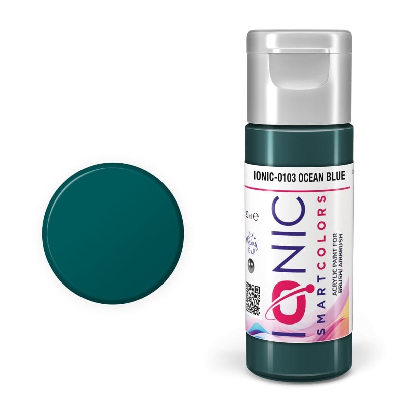 Ionic Ocean Blue Smart Acrylic Paint 20ml IONIC-0103 • Canada's largest ...