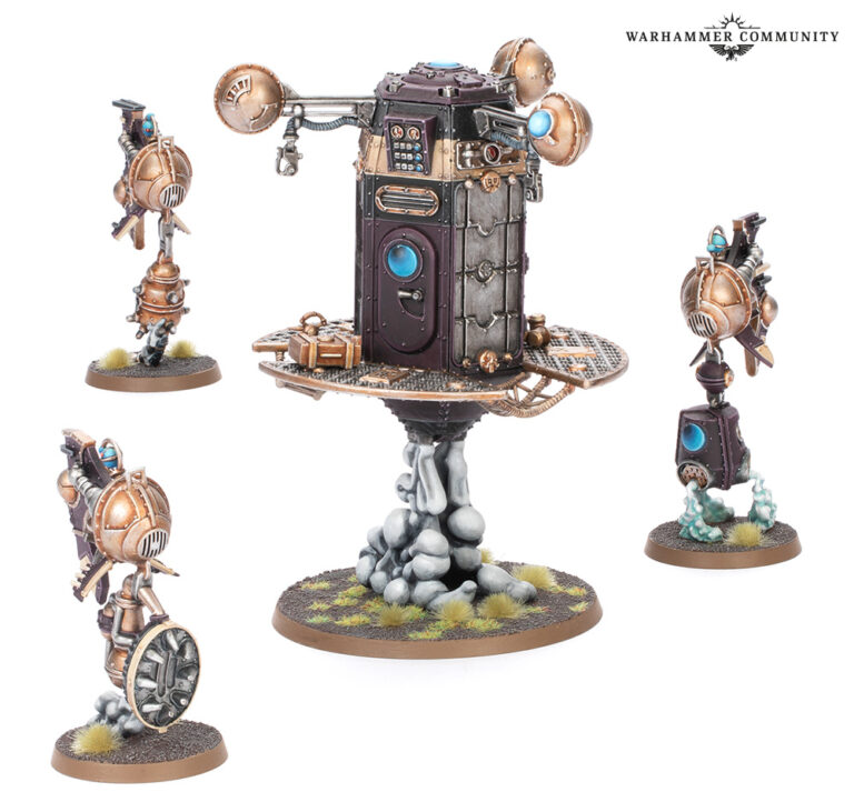 Kharadron Overlords Zontari Endrin Dock Age of Sigmar Warhammer 84-66 ...