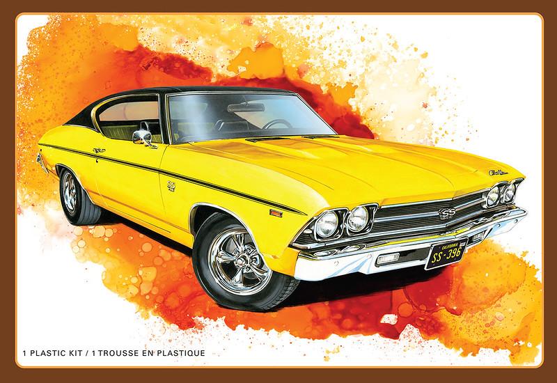 AMT 1969 Chevy Chevelle SS-396 Hardtop 1/25 Scale 1519 • Canada's ...