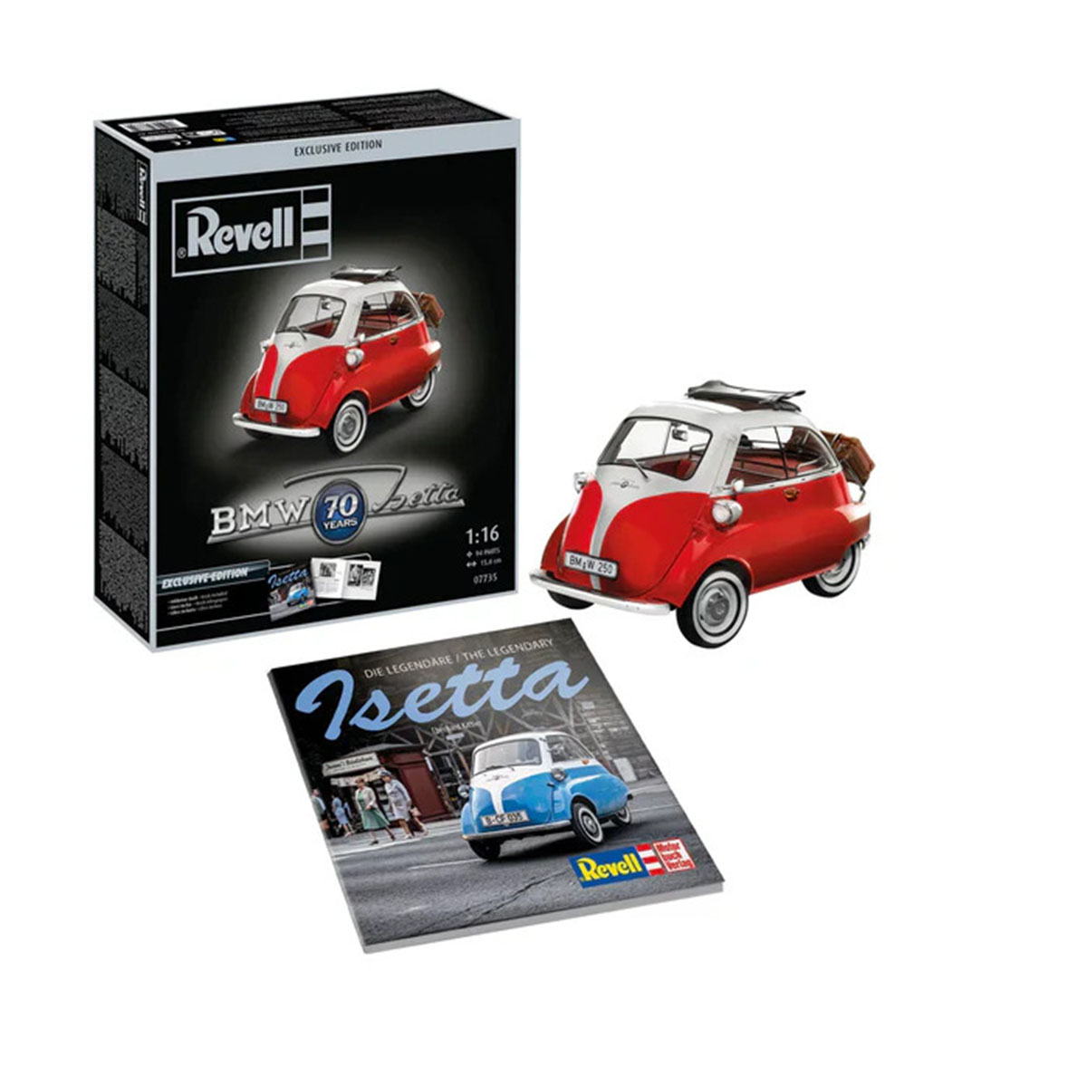 Revell BMW Isetta 250 70th Anniversary Exclusive Edition 1/16 Scale ...
