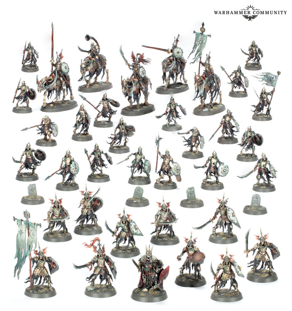 Deathrattle Tomb Host Soulblight Gravelords Spearhead Age of Sigmar ...