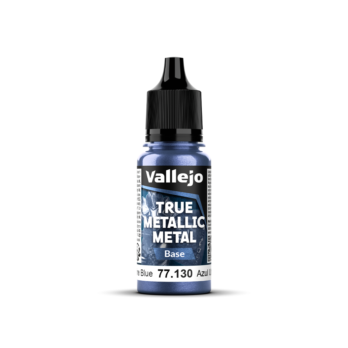 Ultramarine Blue Base 18ml True Metallic Metal Vallejo 77130 • Canada's ...