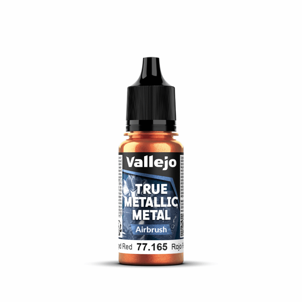 Forged Red Airbrush 18ml True Metallic Metal Vallejo 77165 • Canada's ...