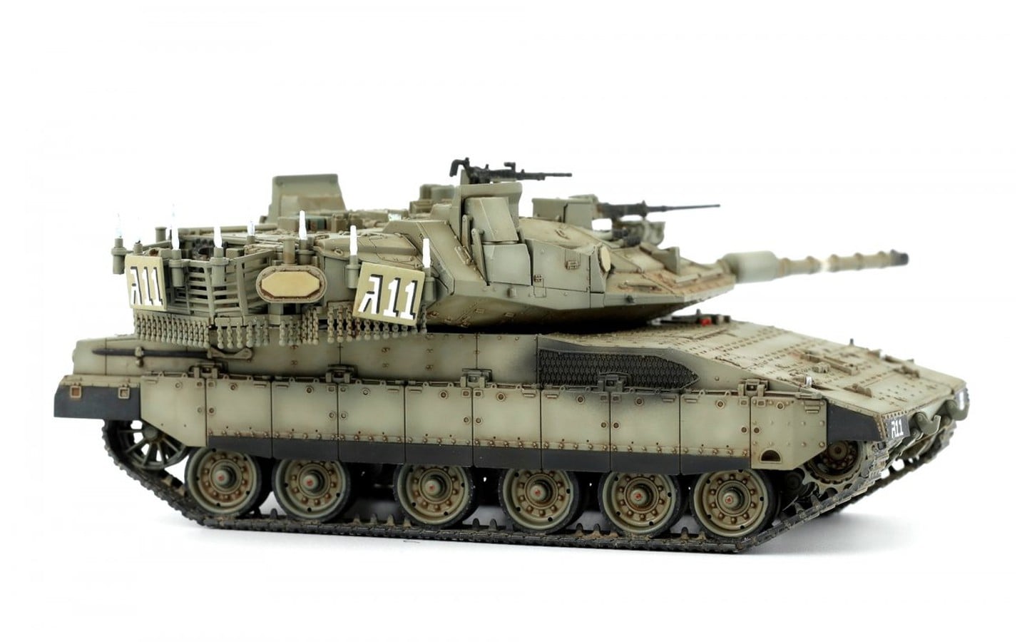 Meng Merkava Mk.4M Israeli Main Battle Tank with Trophy System 1/72 ...