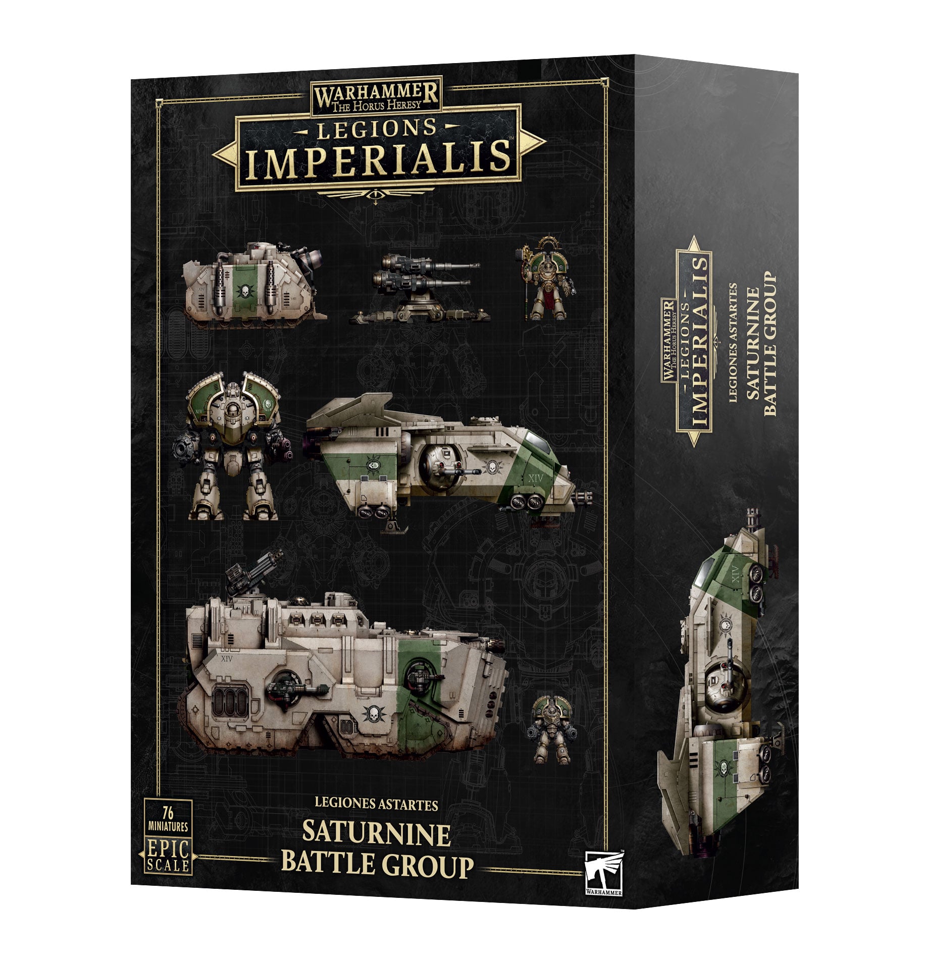 Saturnine Battle Group Legiones Astartes Legions Imperialis The Horus ...