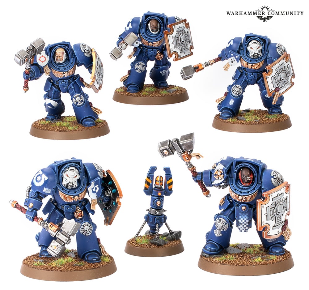 Terminator Assault Squad Space Marines Warhammer 40000 48-34 • Canada's ...