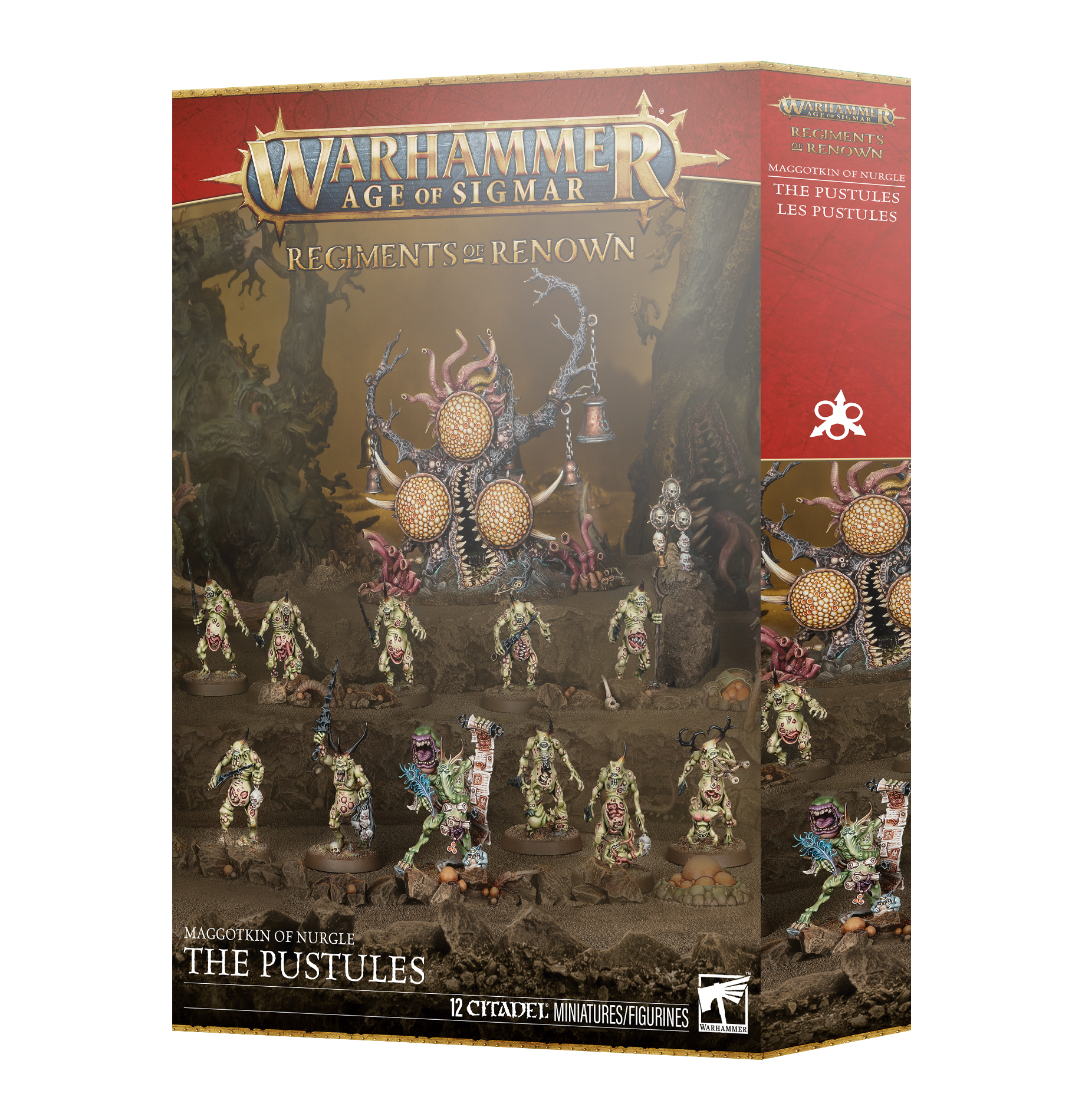 The Pustules Regiment of Renown Maggotkin of Nurgle Age of Sigmar ...
