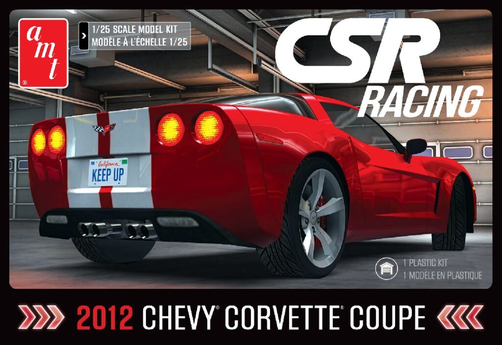 AMT 2012 Corvette C6 Coupe CSR Racing 1/25 Scale 1551 • Canada's ...