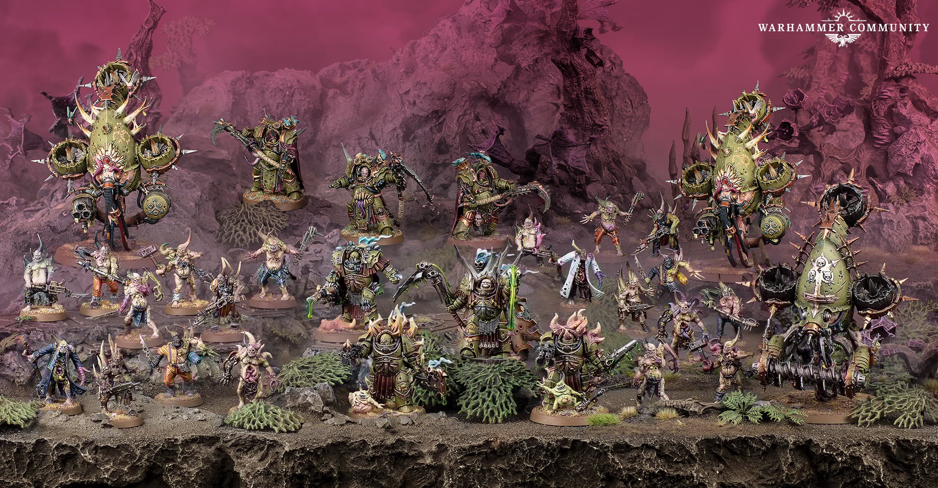 Vile Vectorium Battleforce Death Guard Warhammer 40000 Placeholder ...