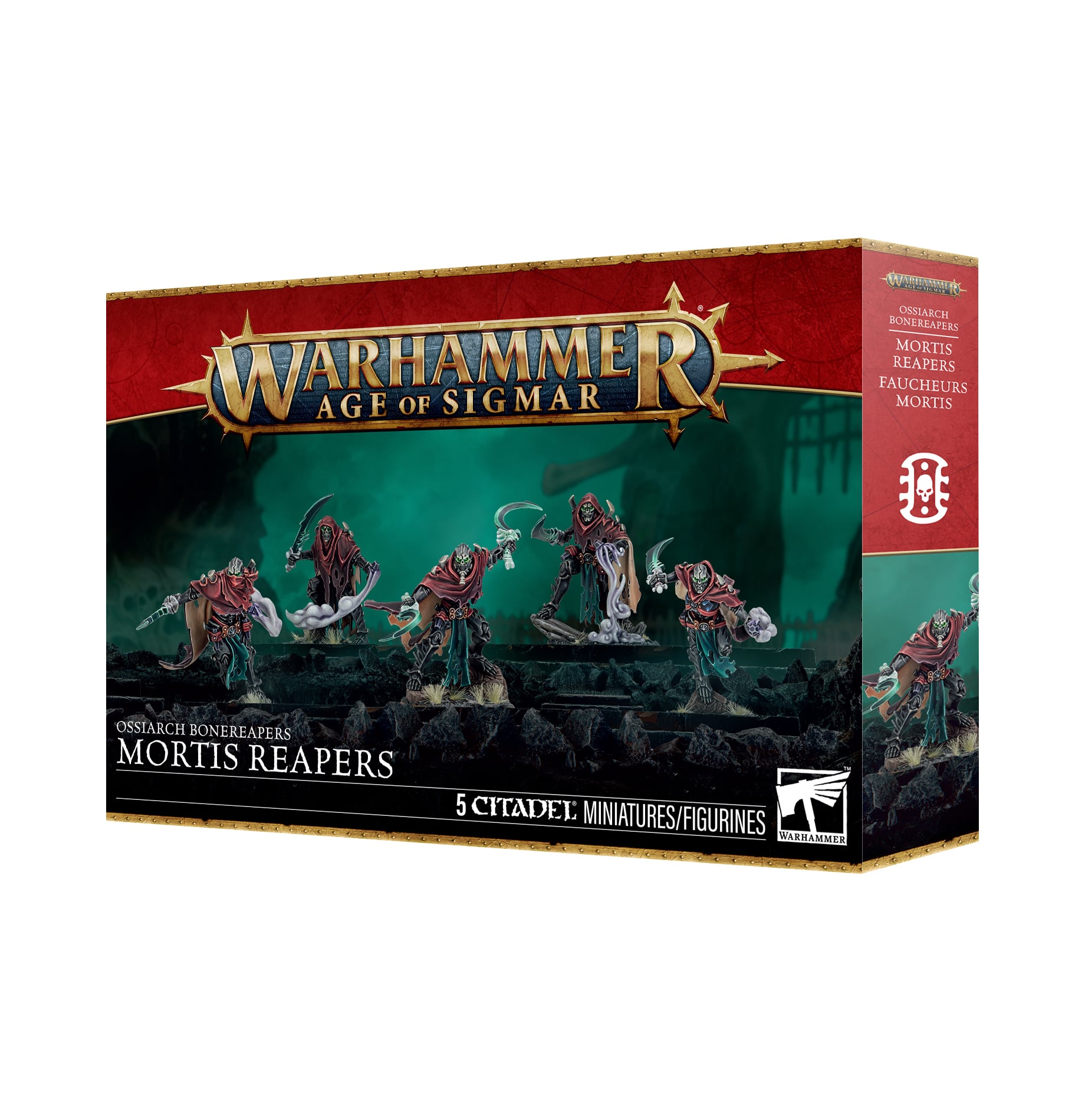 Mortis Reapers Ossiarch Bonereapers Age of Sigmar Warhammer 94-37 ...