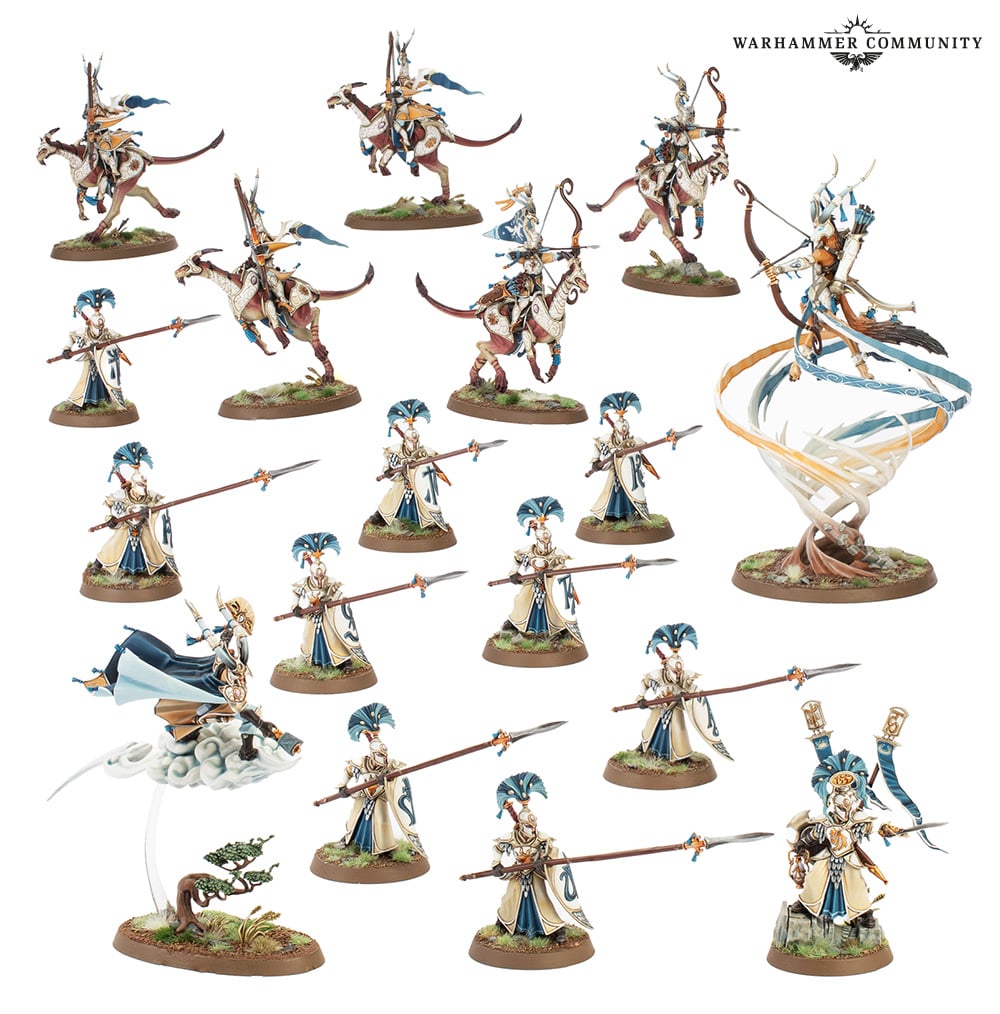 Spearhead Hurakan Vanguard Lumineth Realm-lords Age of Sigmar Warhammer ...