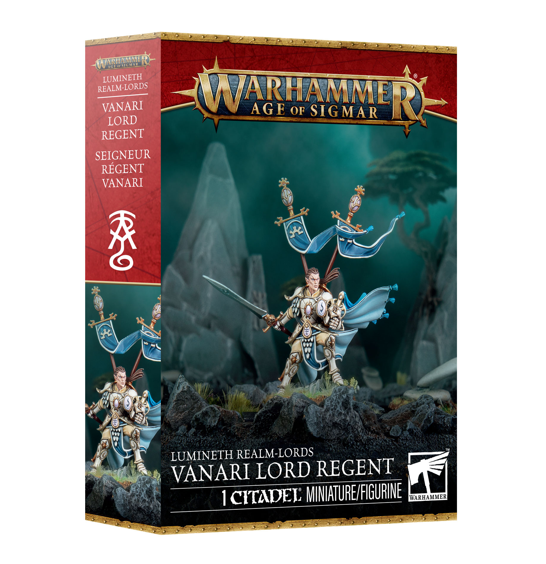 Vanari Lord Regent Lumineth Realm-lords Age of Sigmar Warhammer 87-66 ...